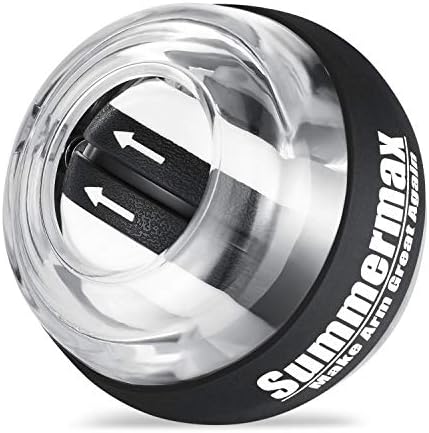 Summermax Auto-Star Wrist Power Gyroscopic Ball,Wrist Strengthener and ...