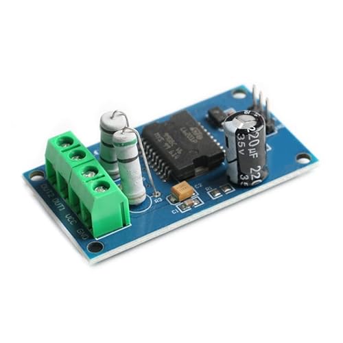 JESSINIE L6201 DC Motor Control Module 1A 20W CMOS DMOS L6201 Single ...