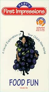 Amazon.com: Baby's First Impressions: Food Fun [VHS] : Baby's First ...
