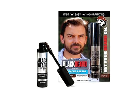 Blackbeard Formula X - Instant, Hypoallergenic, Temporary Color for Men ...