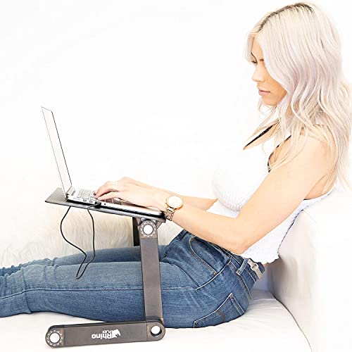 Adjustable Laptop Table For Couch, Bed, Sofa And Recliner- Portable ...