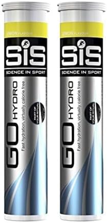 SIS Go Hydro Hydration Energy Drink Tablets - Lemon (2 Packs of 20 ...