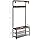 VASAGLE Coat Rack Stand, Industrial Coat Tree, Hallway Shoe Rack and ...