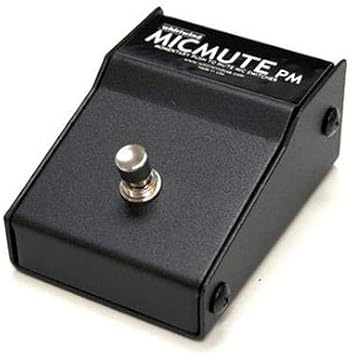 Amazon.com: Whirlwind Micmute Push to Mute Momentary Off Mic Foot Pedal ...