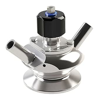 Dixon Sanitary BSV Dual Port 3A Sample Valve, 316L Stainless Steel - 2 ...