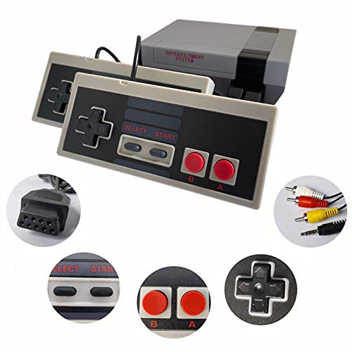 Classic Mini Retro Video Game Console with Preloaded 620 Games & 2 ...