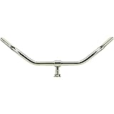 Wald 867 Low-Rise Cruiser Bike Handlebar, 20-Inches Wide, Chrome, 4 ...