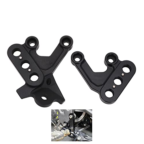 Motorcycle Foot Peg Bracket Aluminum Rest Bracket Compatible With Sur ...