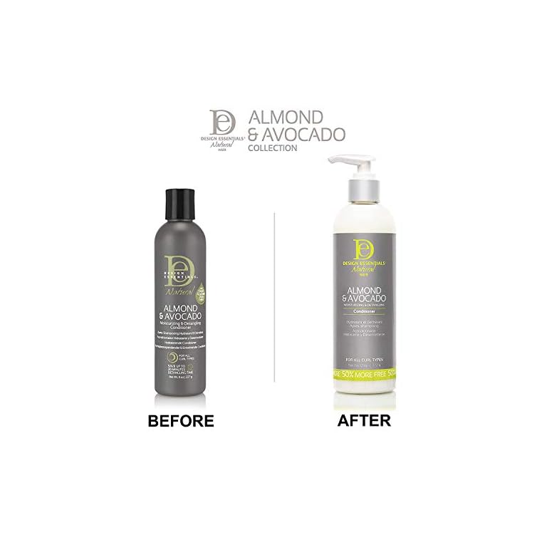 Design Essentials Natural Almond & Avocado Moisturizing & Detangling ...