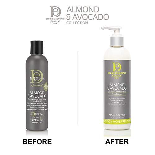 Design Essentials Natural Almond & Avocado Moisturizing & Detangling ...