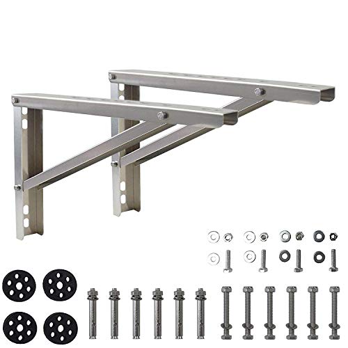 Wall Mounting AC Brackets, Aluminium Alloy Support for Mini Split Air ...