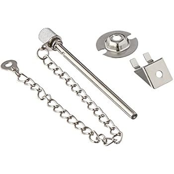 Defender Security S 4066 Sliding Patio Door Pin Lock with Retaining ...