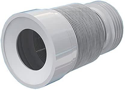 230-500mm Toilet WC Flexible Toilet Waste Pipe Connector Extension ...