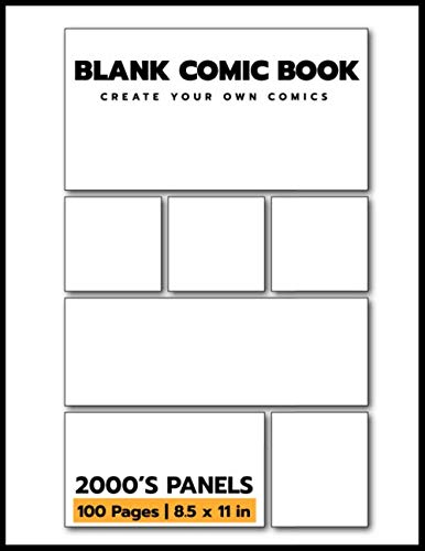Mua Blank Comic Book 2000's Panels: Create Your Own Comics in the Style ...