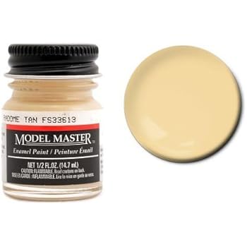 Amazon.com: RADOME TAN (FS 33613) 1/2 oz Enamel Paint Bottle: Toys & Games