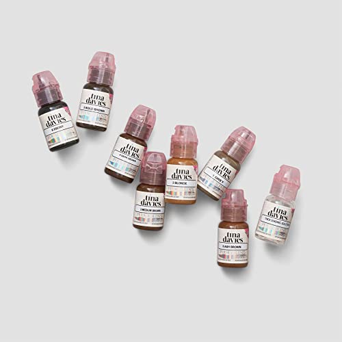 Tina Davies Professional Brow Pigment Collection - Permanent Eyebrow ...
