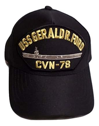 Amazon.com: USS Gerald R Ford CVN-78 Navy Ship Hat U.S Military ...
