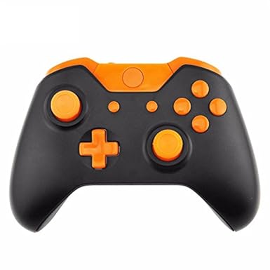 Xbox One Controller Shell Orange Black (Controller Not Included ...