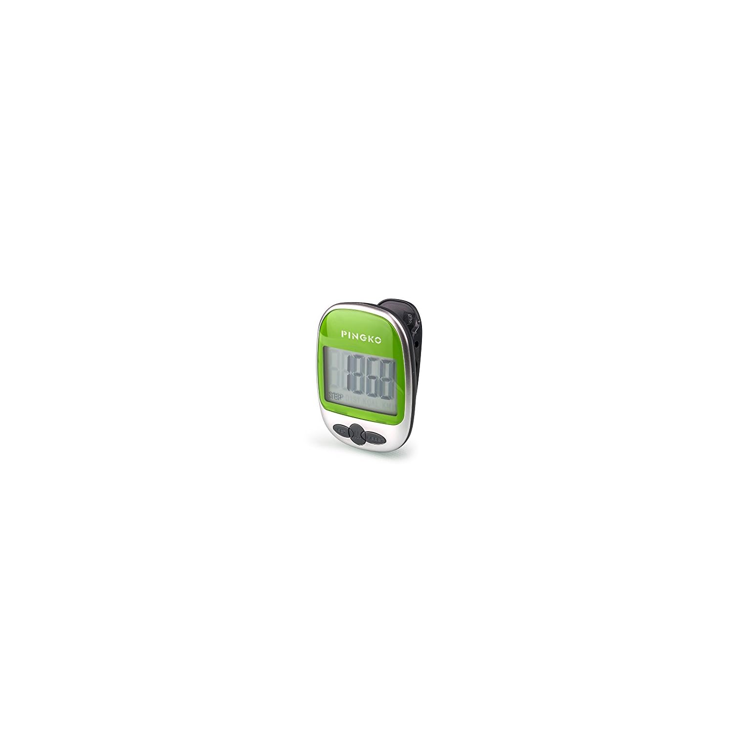 PINGKO Best Pedometer for Walking Accurately Track Steps Multi-Function ...