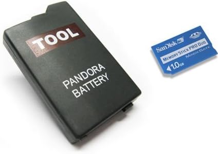 Pandora Battery Kit INC 512MB CARD PRE-CONFIGURED TO CFW 5.00 M33-6 ...
