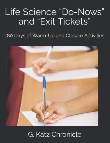Life Science "Do-Nows" and "Exit Tickets": 180 Days of Warm-Up and ...
