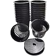 Amazon.com : HORTIPOTS 3.75 Inch Net Cup Pack of 24, Heavy Duty Net Pot ...