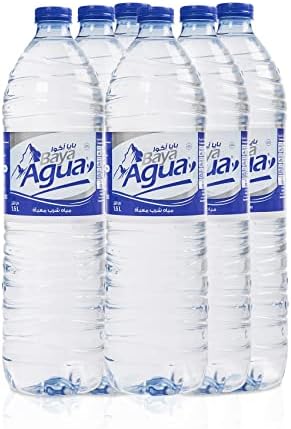 Baya Agua Drinking Water Bottle 6-Pack, 1500 ml price in UAE | Amazon UAE | supermarket kanbkam