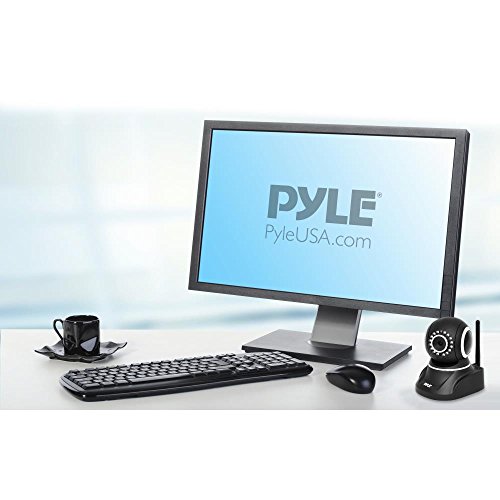 Pyle Indoor Wireless IP Camera - HD 1080p Network Security Surveillance ...