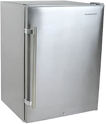 Amazon.com: Franklin Chef FCR36OD 4.8 Cubic-Foot Stainless-Steel ...