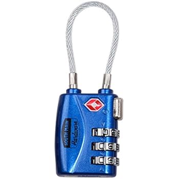 YiF Authorized TSA 3 dial Combination Travel Suitcase Luggage Bag Code ...