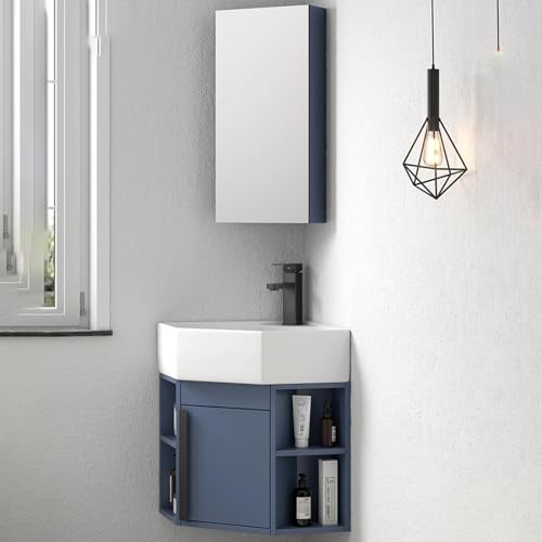 Bathroom Corner Sinks,Corner Pedestal Sink,Bathroom Cabinet With Faucet ...