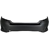 Amazon.com: MBI AUTO - Primered, Rear Bumper Cover Replacement for 2016 ...