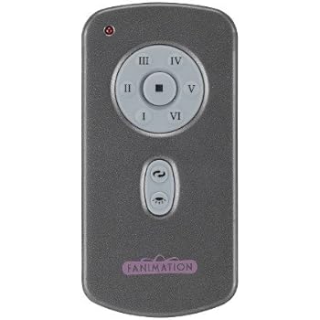 Fanimation TR20WH Reversible Ceiling Fan and Light Remote Control ...