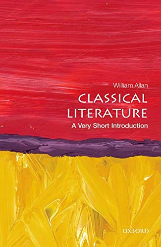 Amazon.com: Classical Literature: A Very Short Introduction (Very Short ...