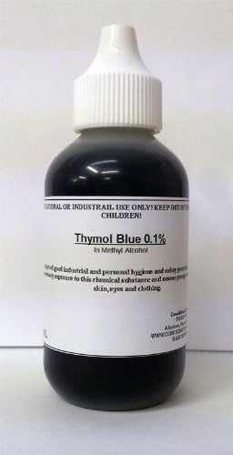 Thymol Blue Solution 0.1% in Meoh 60ml Ph Indicator: Amazon.ca: Home ...