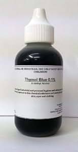 Amazon.com : Thymol Blue Solution 0.1% in Meoh 60ml Ph Indicator ...