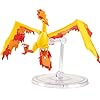 Pokémon 6" Moltres Articulated Battle Figure Toy with Display Stand ...