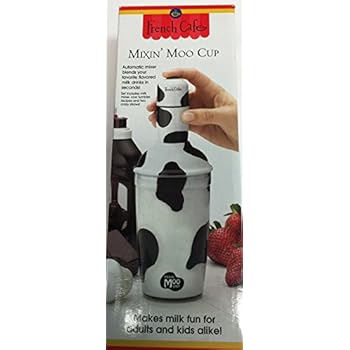 Amazon.com: Moo Mixer - Push Button Chocolate Milk Mixer x 2 Mixer ...