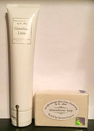 SET Dr Alvin Glutathione LOTION & SOAP Whitening Professional Skin Care ...