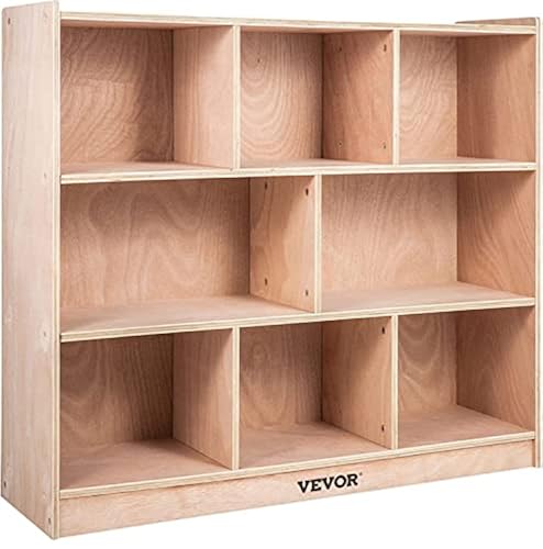 Happybuy 8-Section Cubbies for Classrooms, Cubby Storage Cabinet ...