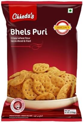 Chheda's Bhels Puri 170gm | Authentic Indian Namkeen | Traditional ...