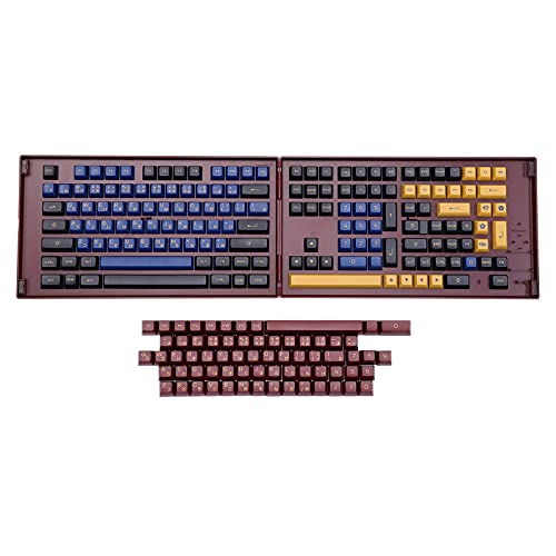 EPOMAKER AKKO Red&Blue Samurai 226 Keys ASA Profile PBT Double Shot ...