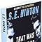 Amazon.com: That Was Then, This Is Now: 8601409822372: Hinton, S. E.: Books