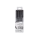 Amazon.com: Copic Markers Multiliner Fine Pigment Based Ink, 4-Piece Set