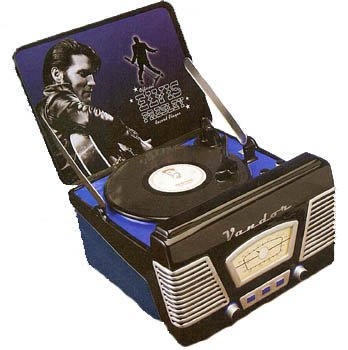 Elvis Presley LE Record Player Ceramic Cookie Jar Vandor New | Amazon ...