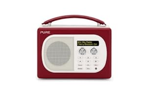 Pure Evoke Mio DAB/FM Radio - Cherry: Amazon.co.uk: TV