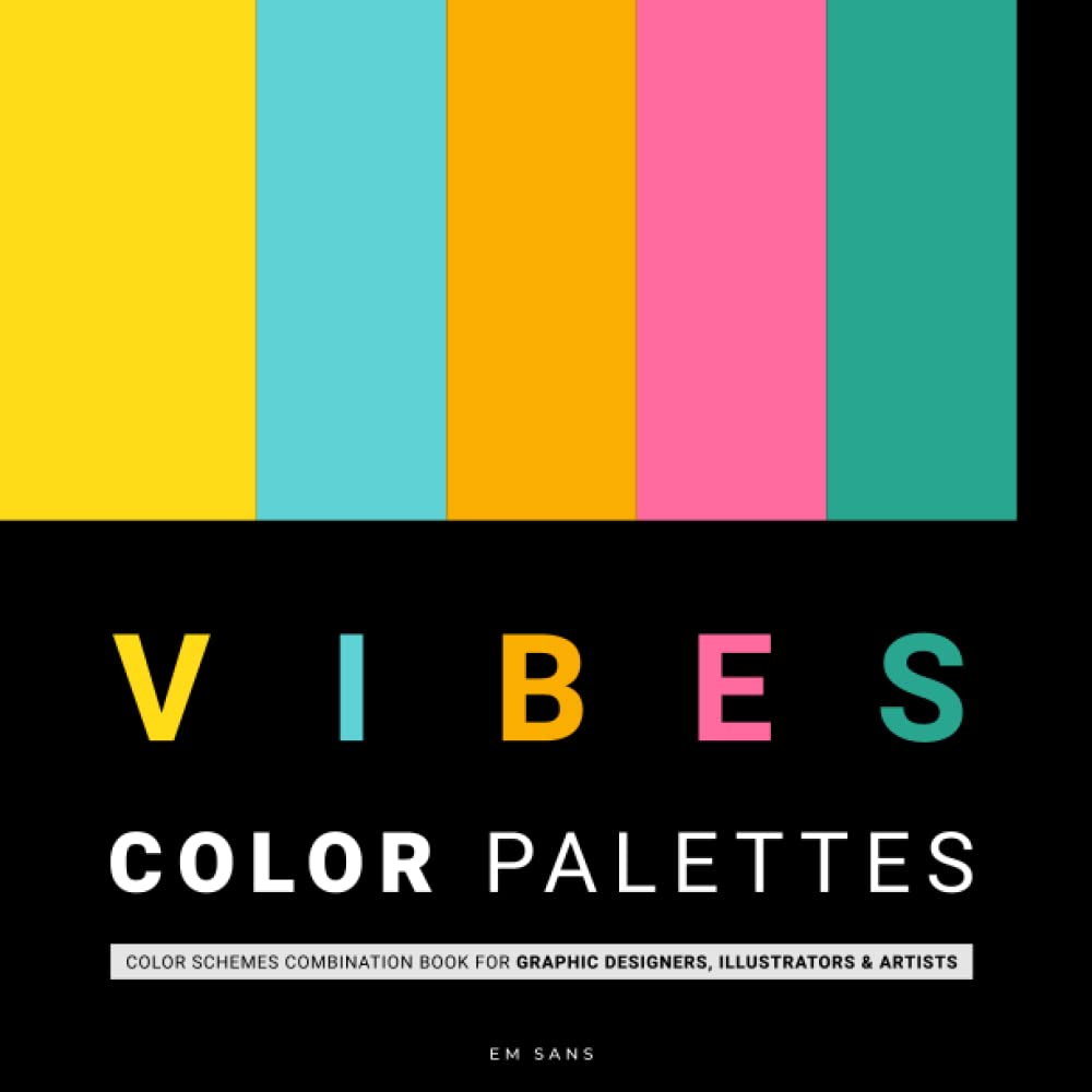 Mua VIBES Color Palettes: Color schemes combination book for Graphic ...
