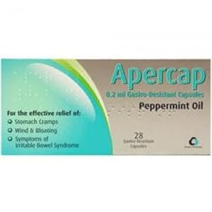 Apercap Peppermint Oil Gastro-Resistant Capsules 84: Amazon.co.uk: Grocery