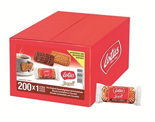 5410126006711 EAN - Lotus Karamellgebäck Mit Schokolade 200 X 1 Stück ...