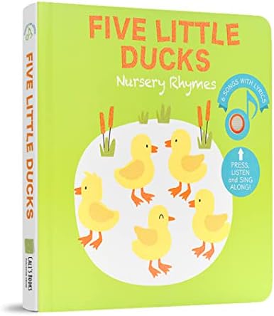Five Little Ducks Nursery Rhymes Book for infants and babies | Sound ...